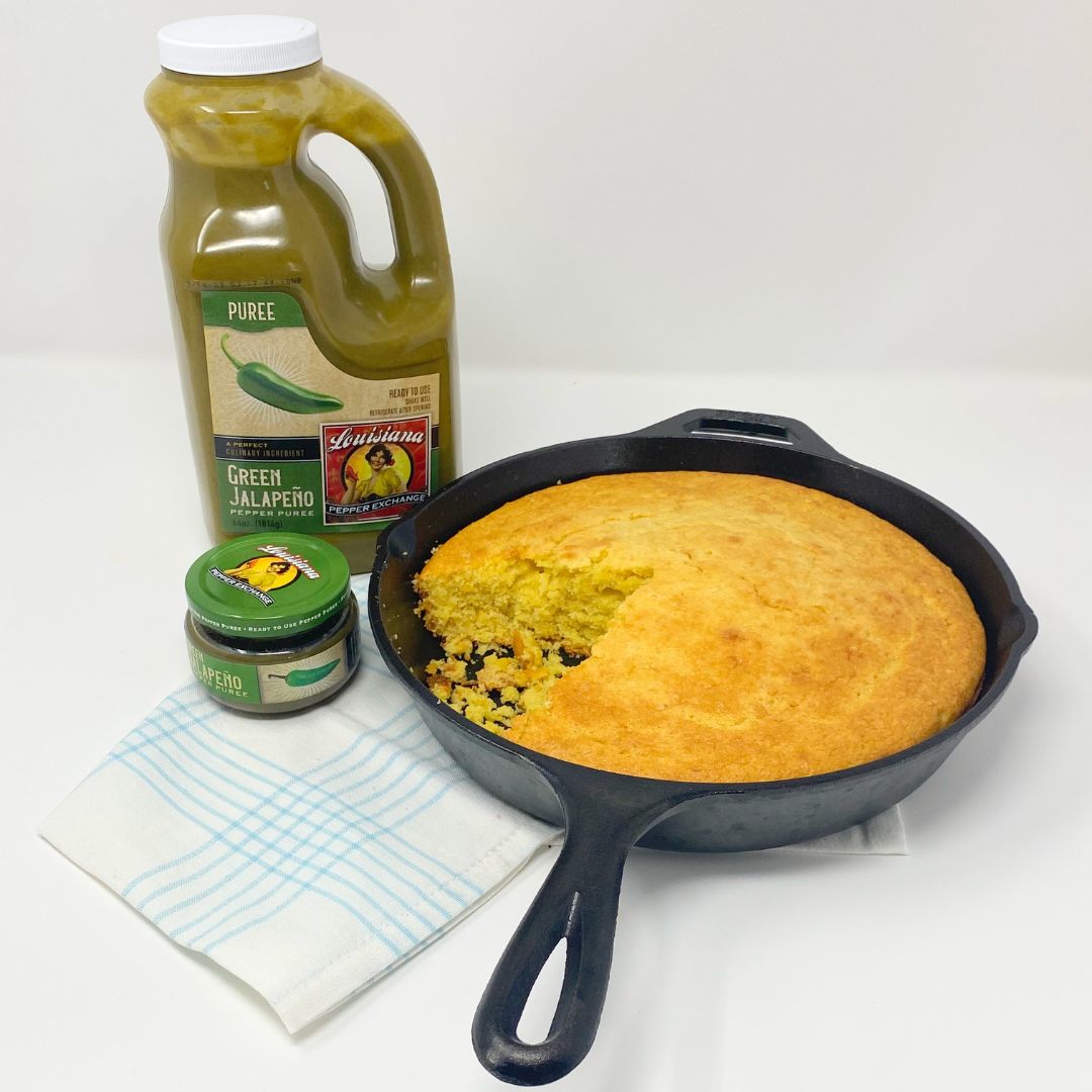 Cast Iron Jalapeño Cornbread – Louisiana Pepper Exchange
