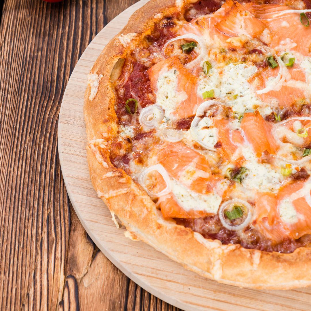Orange Habanero Salmon Pizza – Louisiana Pepper Exchange
